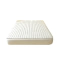 Quilted Waterproof Mattress Cover Set Ice Silk Cooling Bed Topper For ...