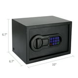 Pen + Gear Small Digital Electronic Lock Safe Box with back-up keys ...