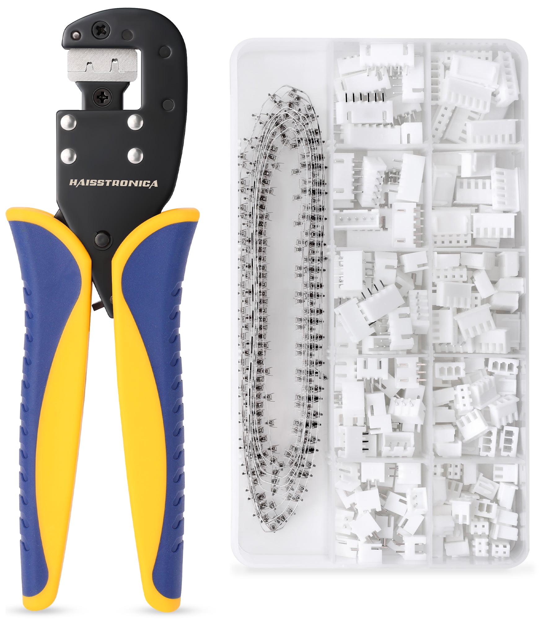 Haisstronica Crimping Tool Set with 460pcs 2.54mm Dupont Connectors and ...