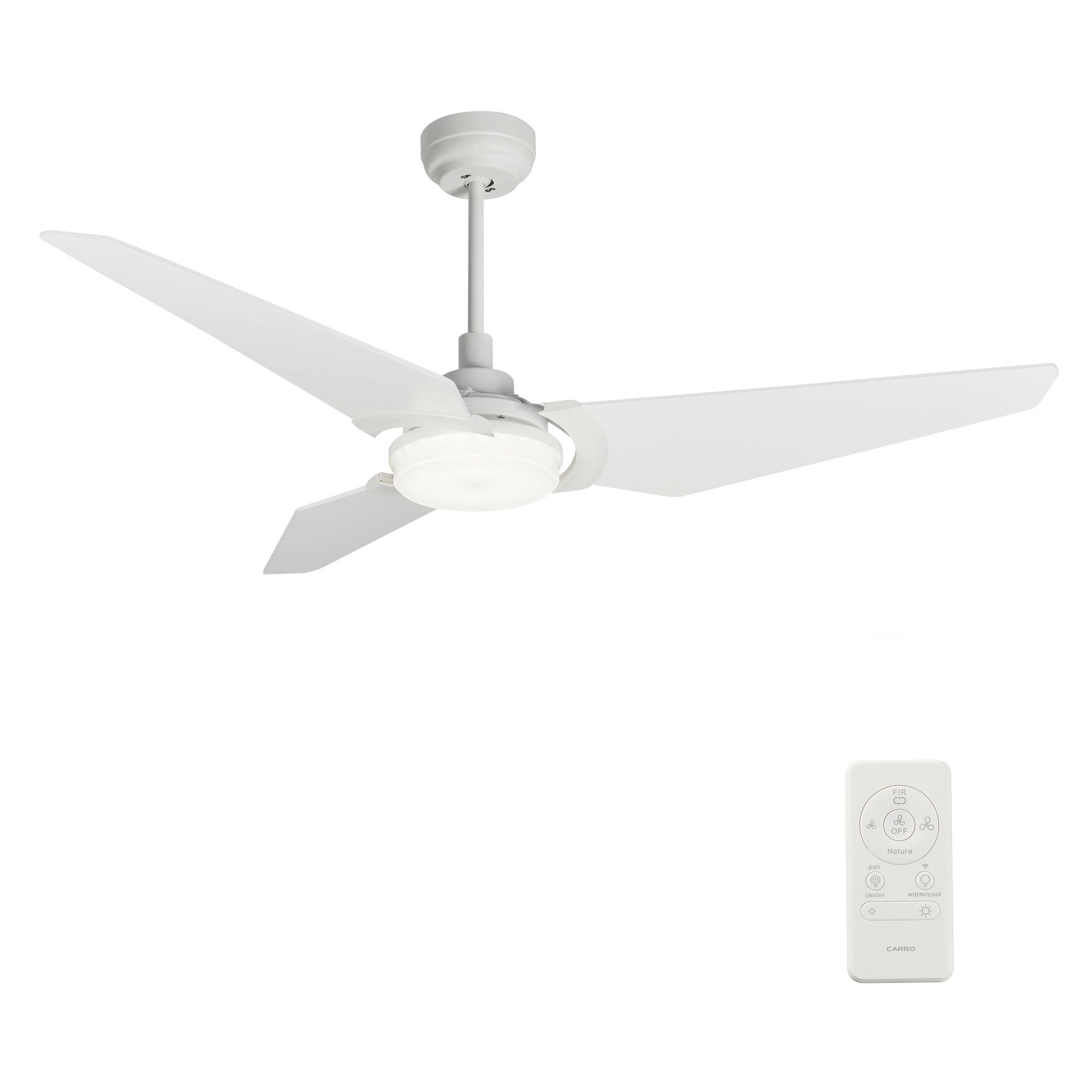 52" Indoor Ceiling Fan for Smart Home Works with A-lexa/Google Home ...