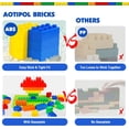 Building Blocks for Kids Toddlers Including a Baseplate, 101-piece ...