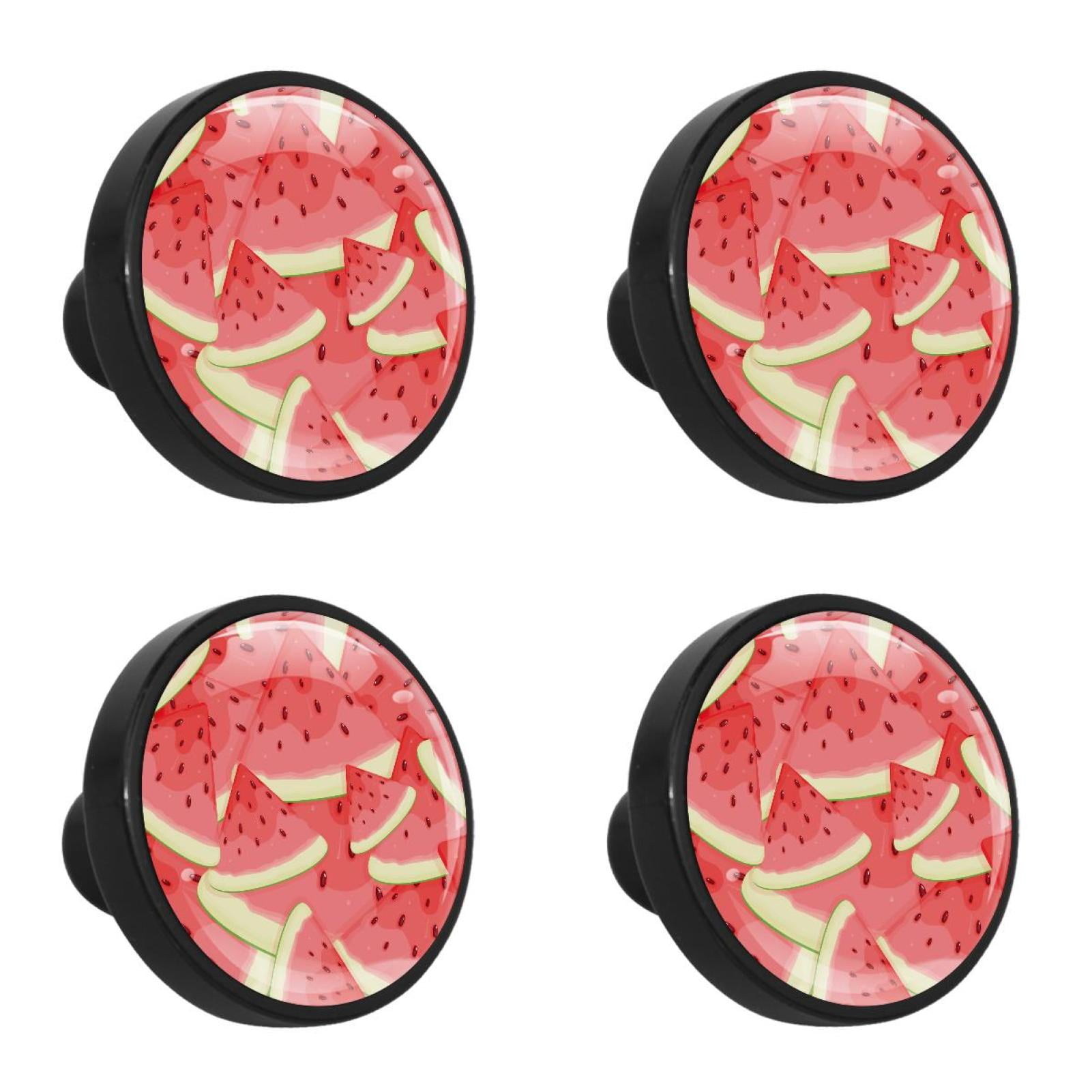 4 Pcs Watermelon Knobs for Kitchen Cabinet Cupboard Dresser Bookcase ...