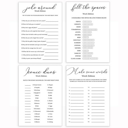 Office Joy: Engaging Team Building Games for Work Parties, Fun ...