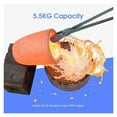 6Kg Foundry Clay Graphite Crucible Furnace Torch Melting Casting ...