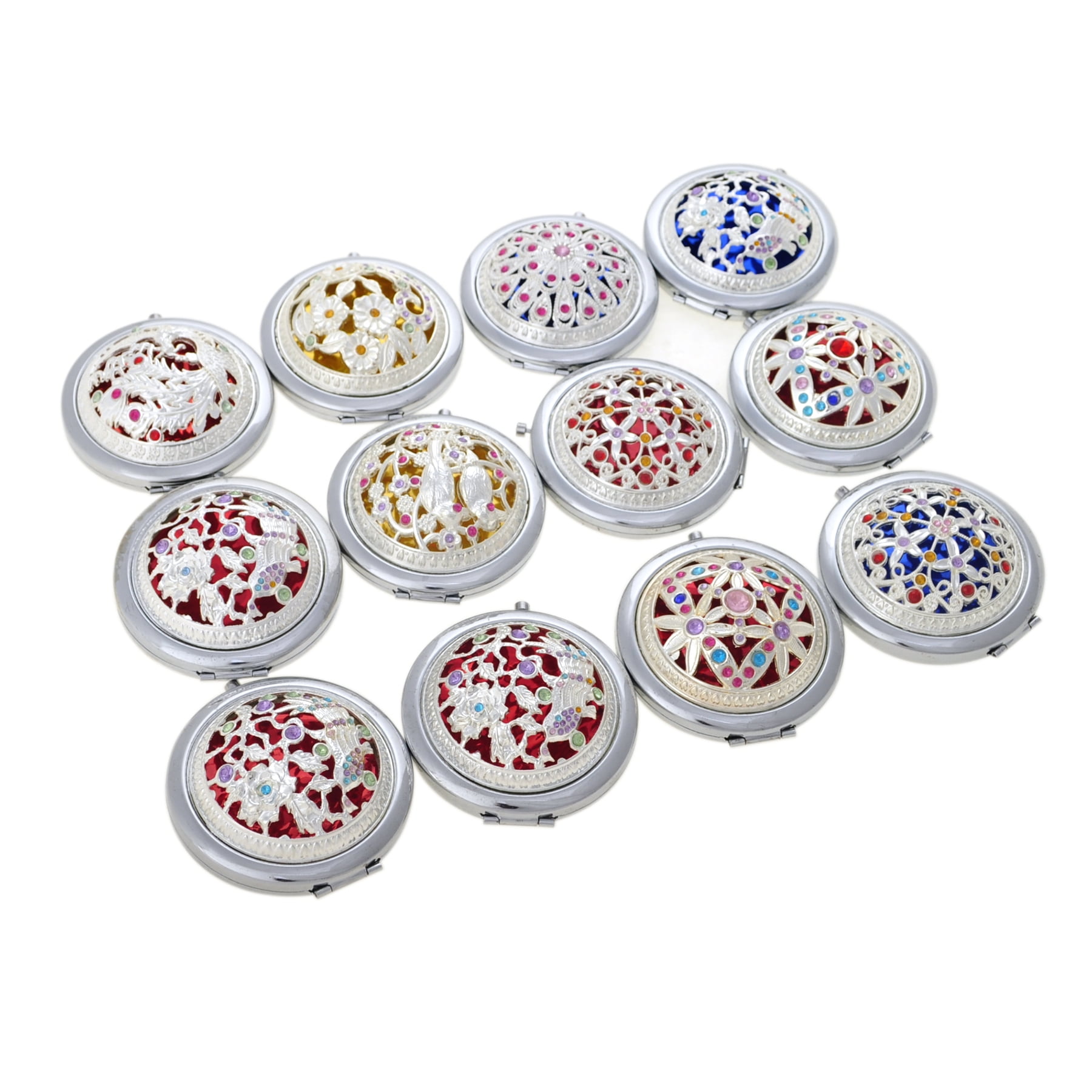 ALICE 12 Sets Gleamy Boutique Compact Mirror, Folding Mirrors With Gift ...