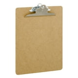 Saunders Manufacturing Hardboard Clipboard with High Capacity Clip ...