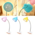 Bluethy Candy Color Mini Table Clip On LED Adjustable Book Light Night ...