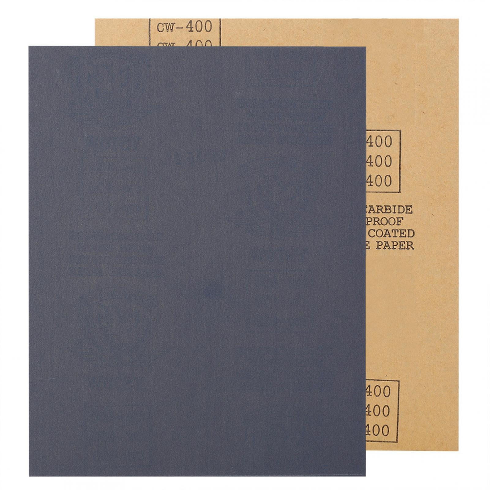 Papel de lija 100 piezas NikouMX papel abrasivo Diseño fácil de usar ...