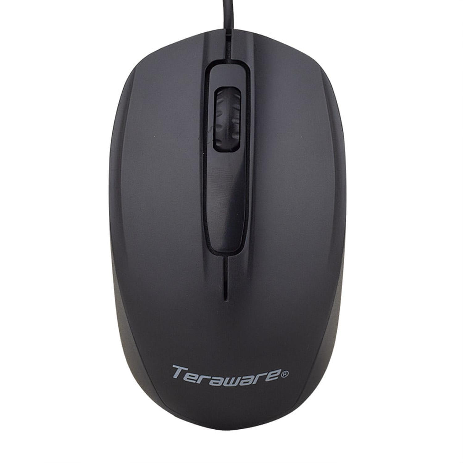 Mouse alámbrico Teraware PJT-M218, conexión usb, 1000 dpi, 3 botones, negro negro | Walmart en línea