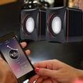 Speakers,Mini Laptop Desktop Computer USB Speaker Small Square Stereo 3 ...