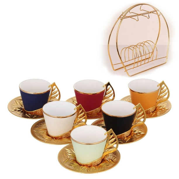 Greek Cup And Saucer
