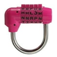 Huanledash Security Lock 5 Letter Code Word Combination Dial Password ...