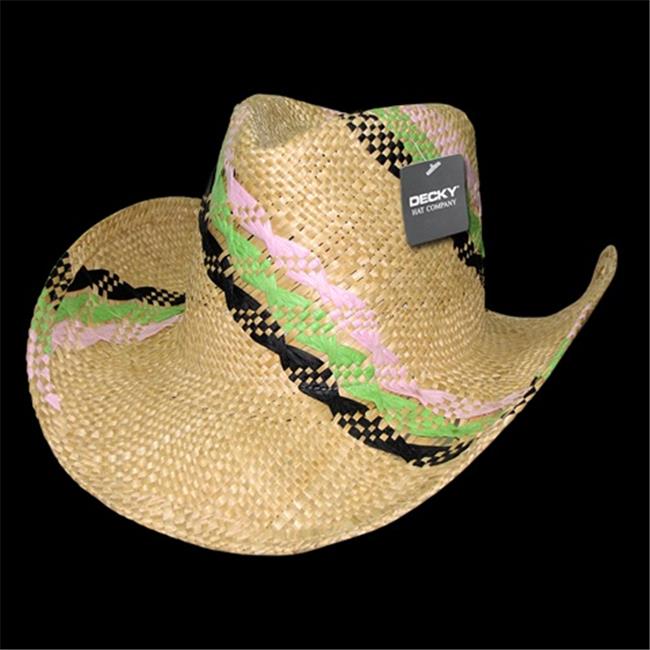Product - Hillary, Yellow Straw Cowboy Hats, Natural - Walmart.com