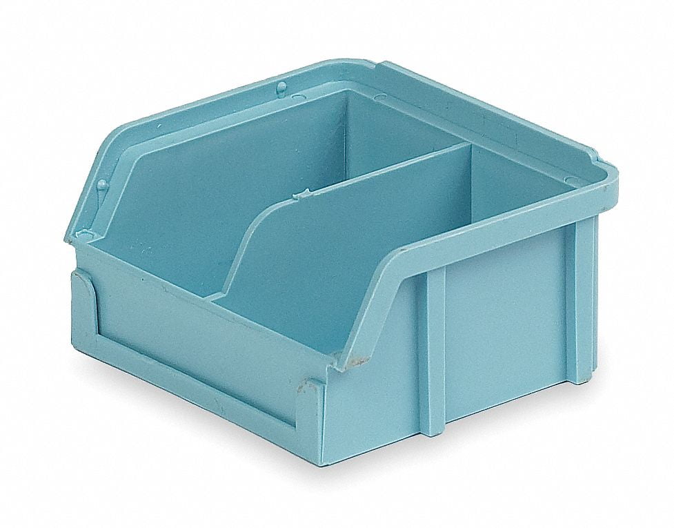 Lewisbins Hang and Stack Bin,Light Blue,PP,2 in PB10-X Lt Blue ...