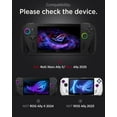 Clear Case for ROG Xbox Ally X with Stand, Shockproof Anti-Scratch Non ...