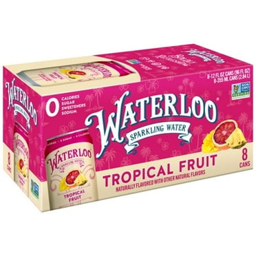 Waterloo Sparkling Water, Grape Naturally Flavored, 12 Fl Oz Cans, Pack of 12 | Zero Calories ...