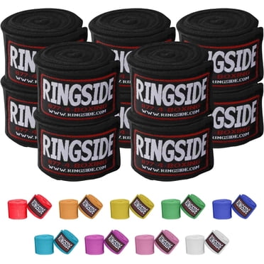 Ringside Mexican-Style Boxing Handwraps - Elastic Cotton, Thumb Loop ...