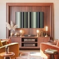 Black Green TV Dust Cover 32 Inch, Stripe Computer Monitor Cover ...