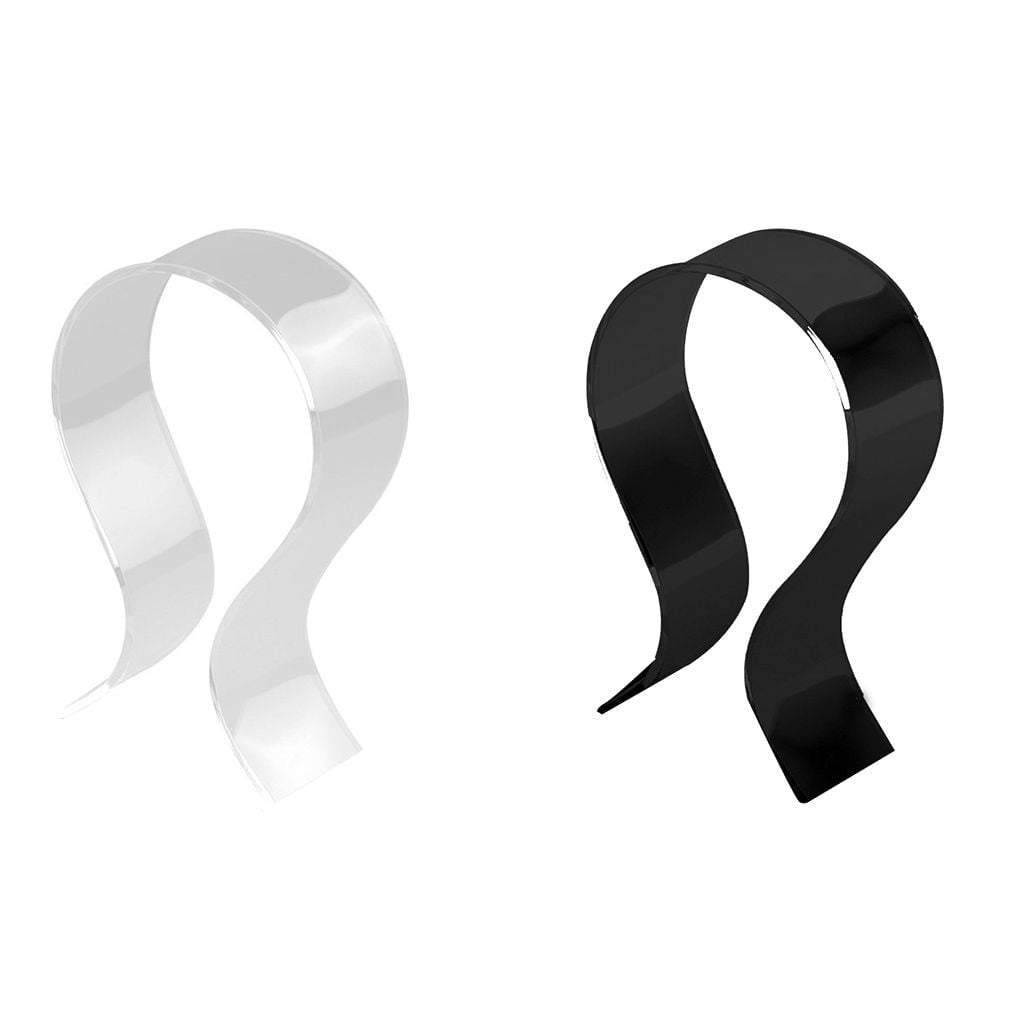 Mall Acrylic Headphone Display Stand Supermarket Plexiglass Headset ...