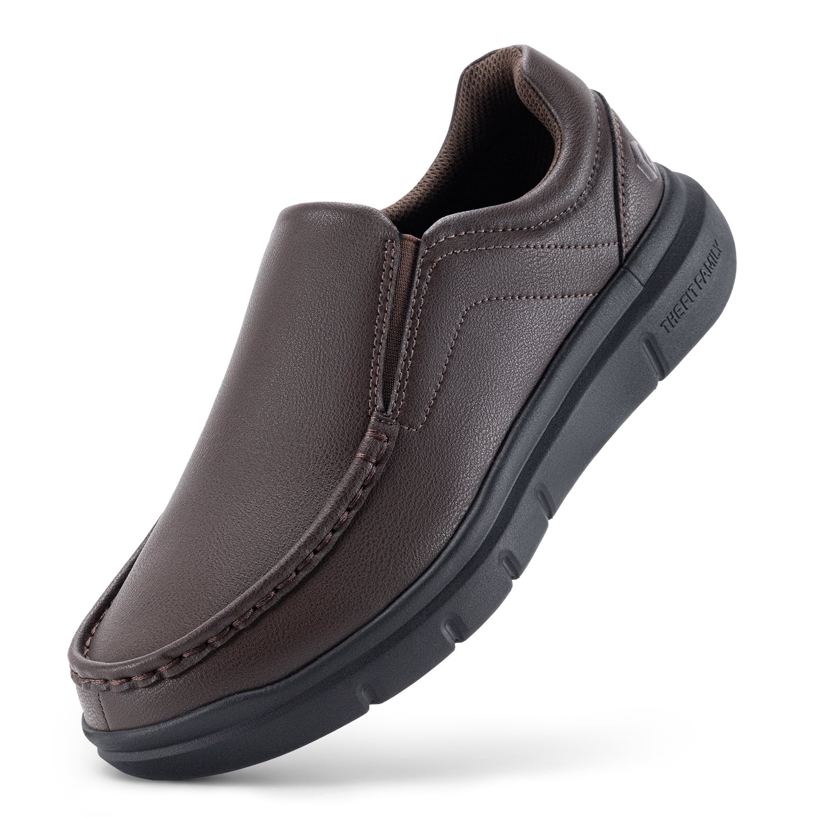 Click here for Fitville Mens Extra Wide Slip-On Dress Shoes Leath... prices