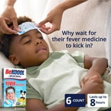 BeKoool Cooling Gel Sheets for Kids, Fever Discomfort Relief, 6 Count ...