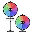 WinSpin 36" Prize Wheel Tabletop Floor Stand Spinning Wheel w/ Brochure ...