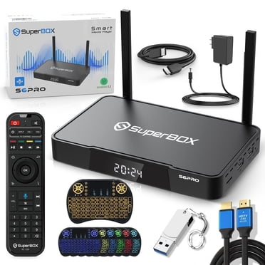 SuperBox S6 Pro|2025 Fully Upgraded|6K Ultra HD|Parental Control Time ...