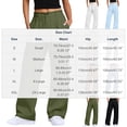 Cilsoka Fashion Clothing, Womens Elastic High Waisted Palazzo Pants ...