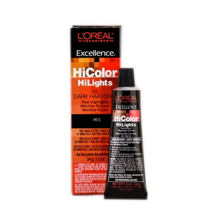 L'Oreal Paris Excellence HiColor H20 Red Violet Permanent Hair Tint, 3 ...