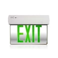 Lroom [2-Pack] Mirror Panel Exit Sign Green Letters Emergency Light ...
