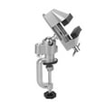 LYUMO 3" Table Vise Clamp 360 Degree Rotating Bench Vise Aluminum Vise ...
