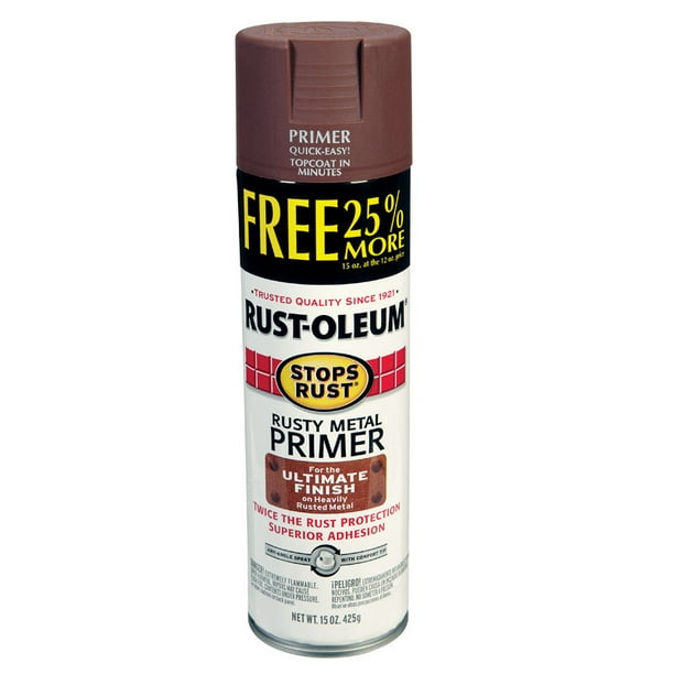 Rust-Oleum Stops Rust Rusty Metal Primer, 25% Bonus - Walmart.com