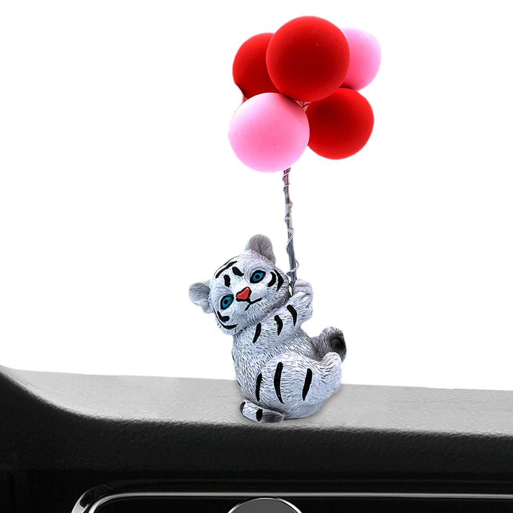 Tohuu Cartoon Car Ornament Auto Center Console Decorative Animal ...