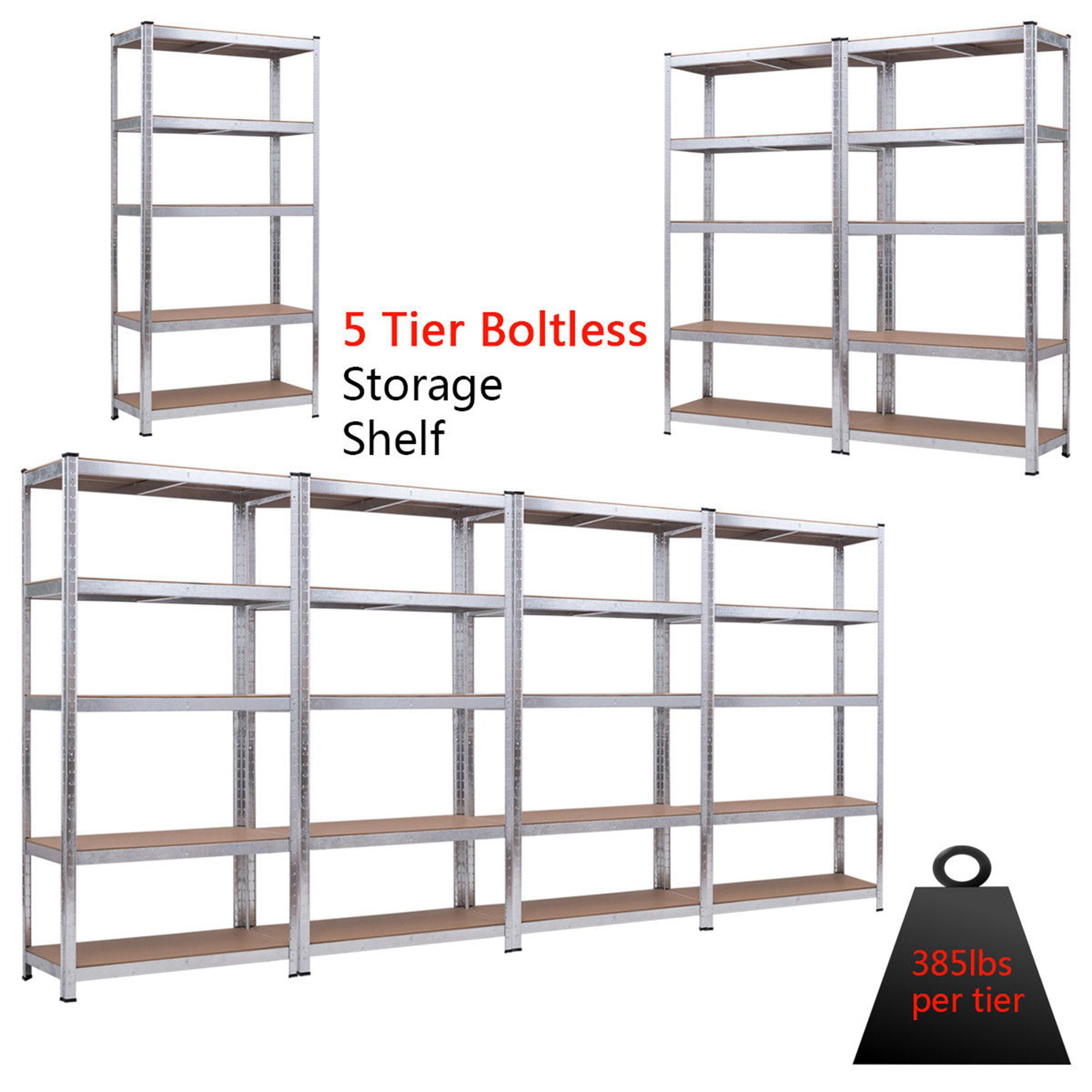 Click here for Costway 71 Heavy Duty Storage Shelf Steel Metal Ga... prices