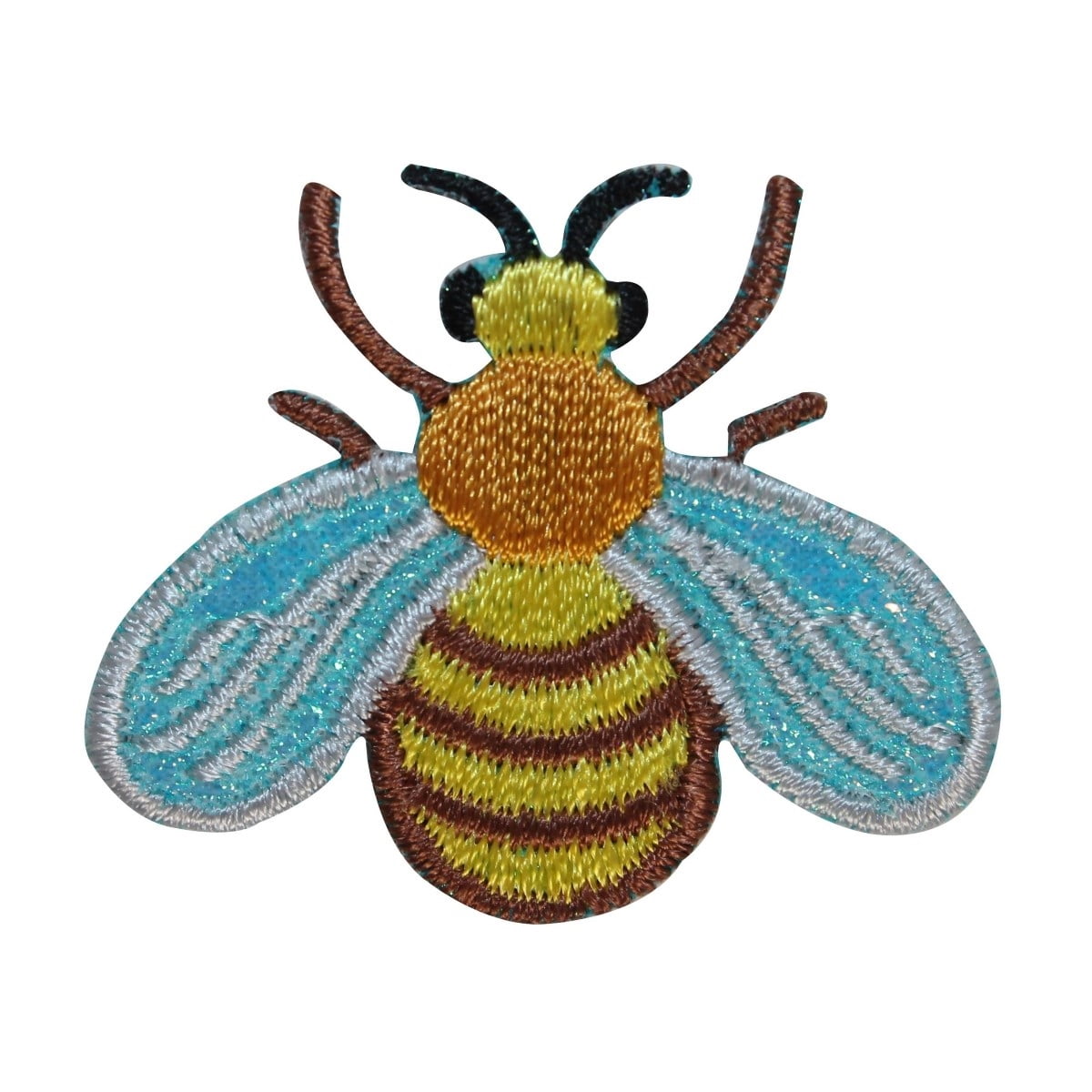 ID 1601C Honey Bee Patch Bumblebee Garden Insect Embroidered Iron On ...