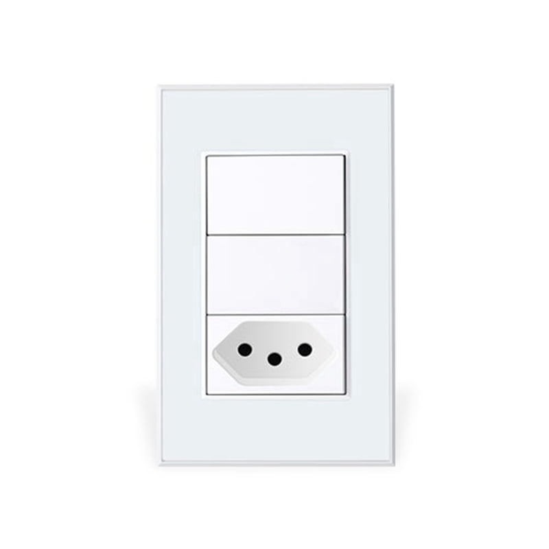 Tuya Zigbee Inteligente Brasil Socket 10A Interruptor Socket Soporte de ...