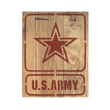 US United States Army Square Stencil Template Reusable 8.5 x 11 for ...
