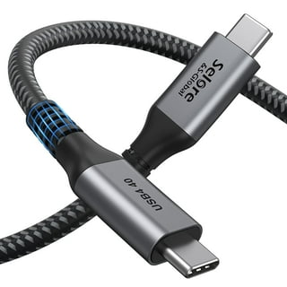 Fasgear USB C 3.2 Gen 2x2 Cable 6ft,20Gbps 4K Video 100W Charging 90 ...