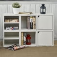 Way Basics Eco Stackable Connect Open Storage Cube and Cubby Organizer ...