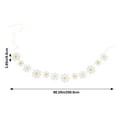 2pcs Flower Banner Garland Party Hanging Banner Birthday Party Hanging ...