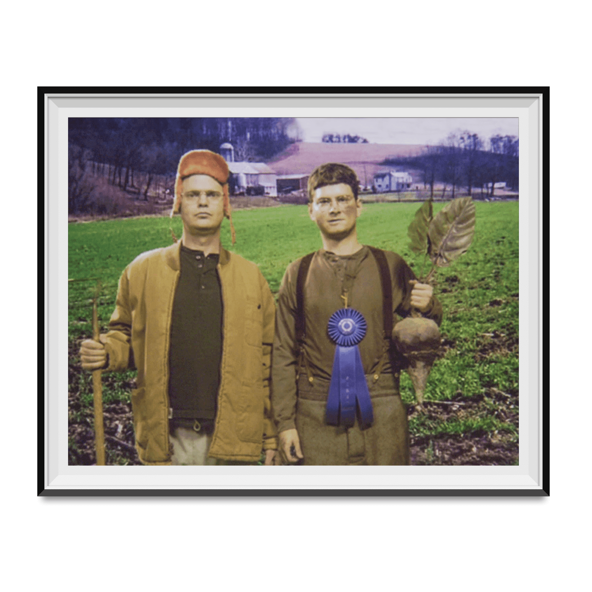Dwight And Mose Schrute Farms Beets Photo The Office Photograph Dunder ...