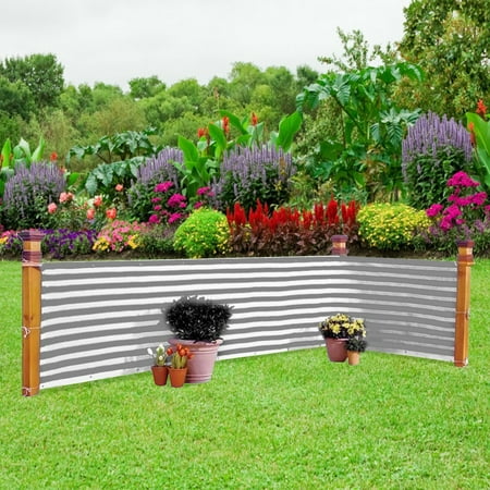 Garosa Balcony Wind Sun Shield, Balcony Cover,0.9*5m Balcony Privacy ...