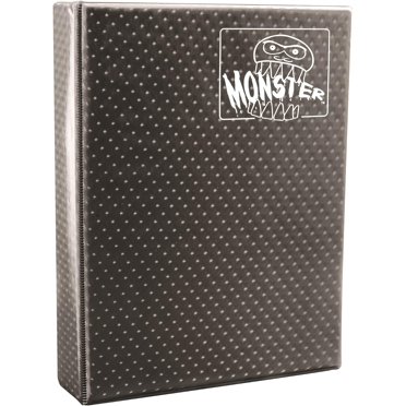 Monster Binder - 4 Pocket Trading Card Album - Holofoil Aqua Blue ...