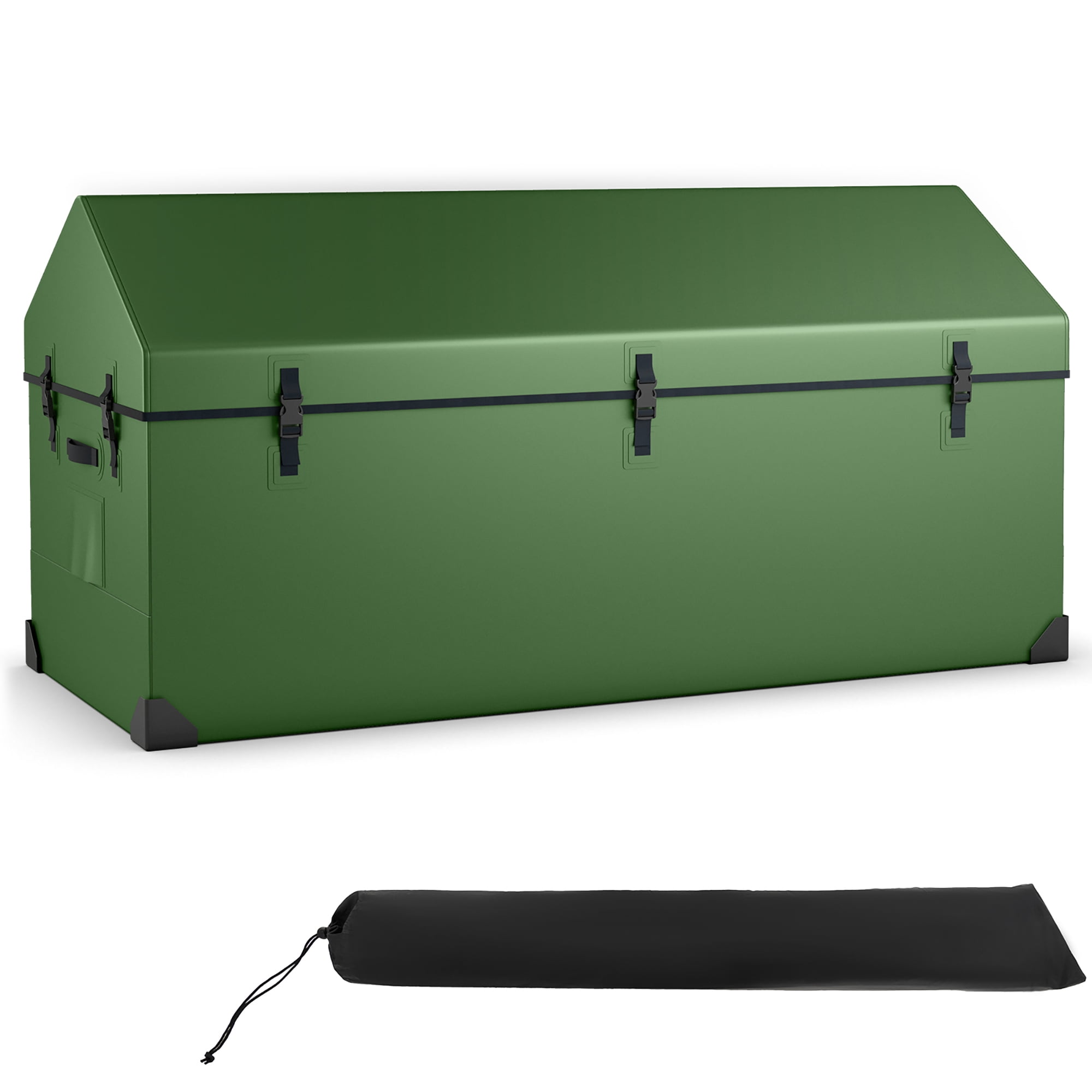 Click here for Gymax 174 Gallon Outdoor Tool Box All Weather Tarp... prices