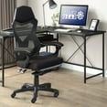 Gamer Gear Ergonomic Gaming Chair with Mesh Back, Extendable Footrest ...
