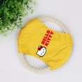 Hello Kitty Dog Toys Flying Disc Rope Toy Chew Toys for Dogs Flying ...