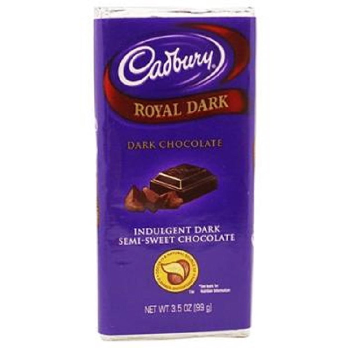 Cadbury Tablet Bar Royal Dark Candy Bar 3.5 oz - Walmart.com