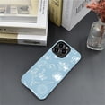 Case for iPhone 14 Pro Max,Blue Shadow Horse Exquisitely Pattern Double ...