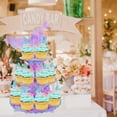 2Pack Mermaid Cupcake Stand, 3 Tier Party Decorations Mermaid Theme ...