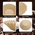 100 PCS Coffee Filters Compatible with Breville, Extra Large Basket ...